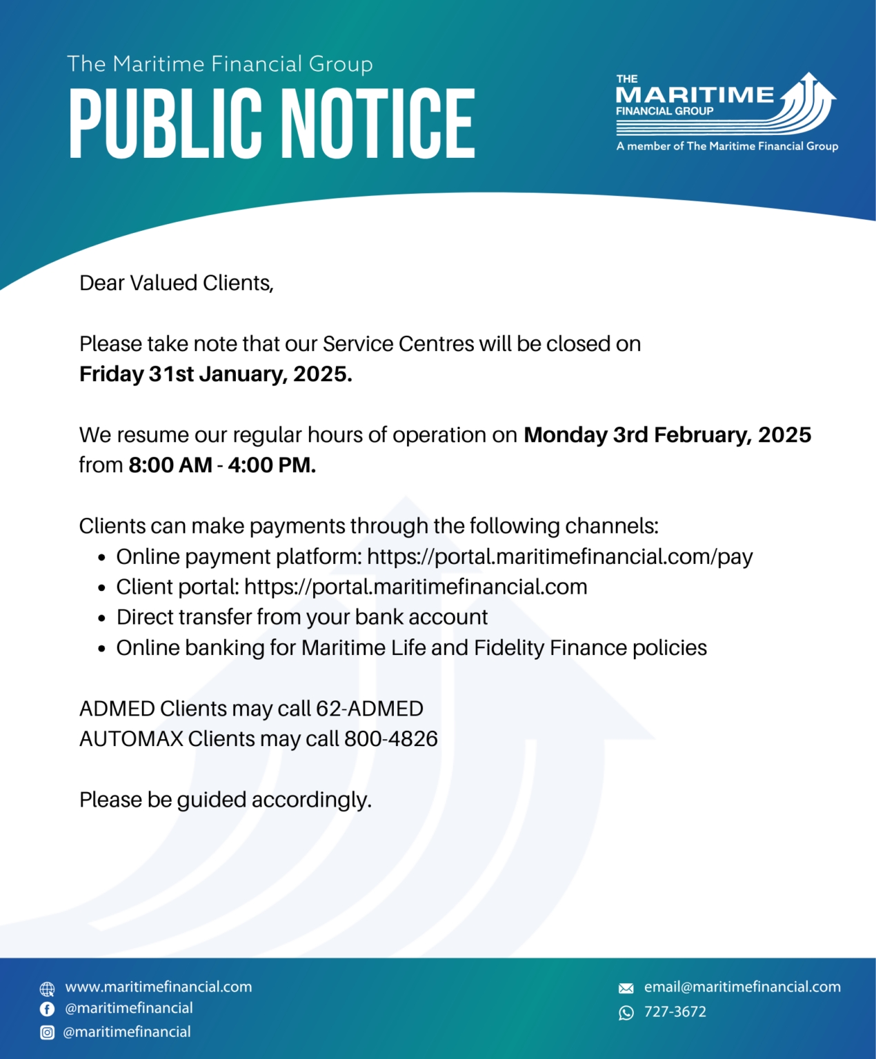 Forms - The Maritime Financial Group